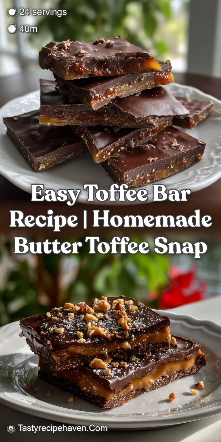 Toffee Bar Recipe: Snap Into Buttery Perfection - Tasty…