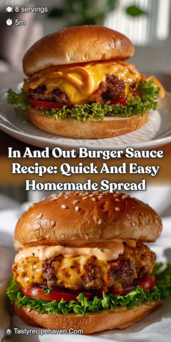 In and Out Burger Sauce Recipe: Copycat - Tasty Recipe Haven