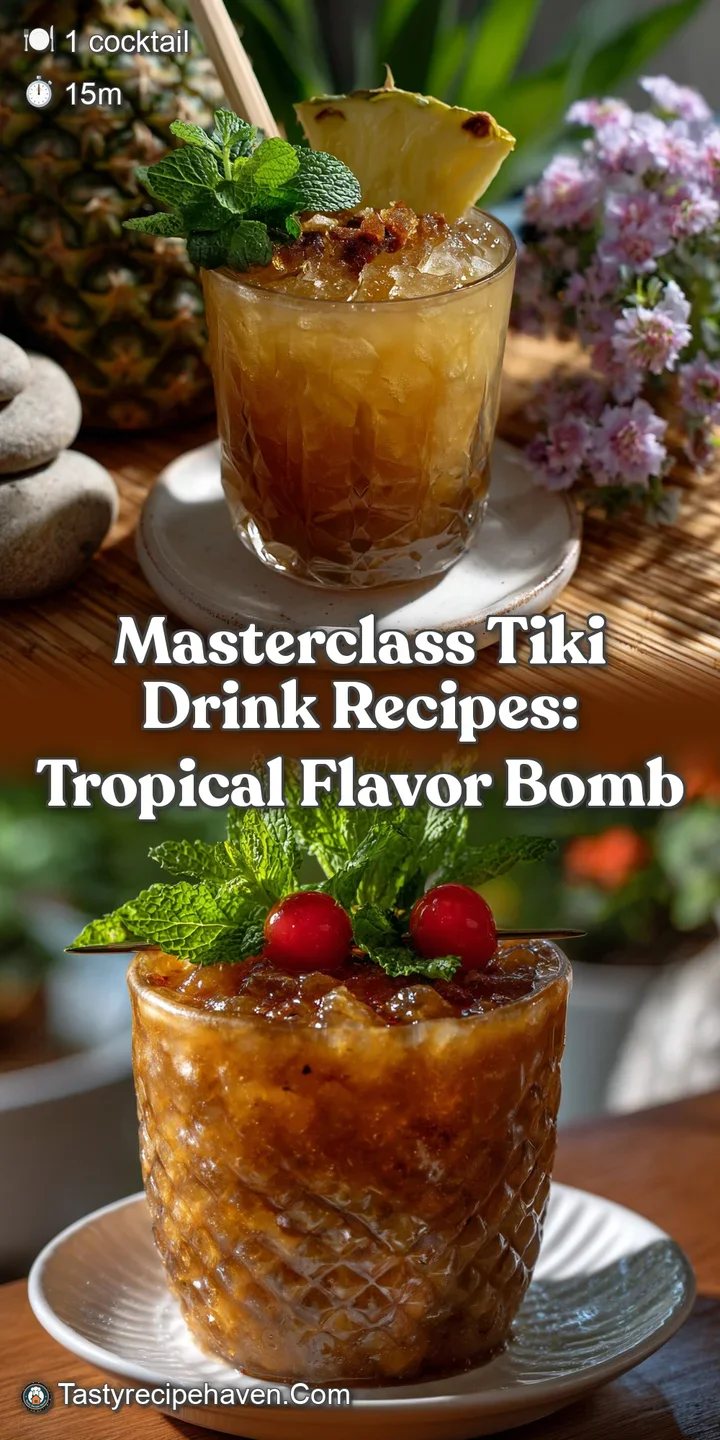 tiki drink recipes: Masterclass Rum Cocktails Now - Tasty…