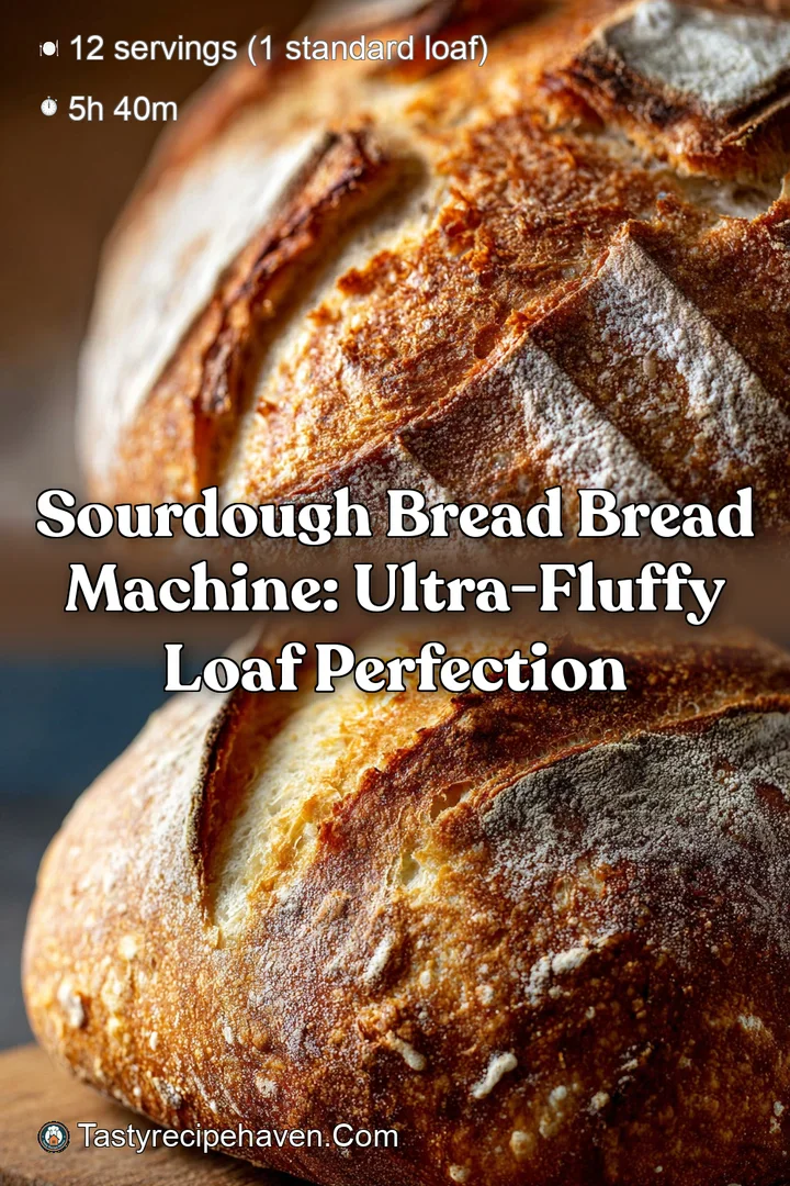 Sourdough Bread Bread Machine: Easy Artisan - Tasty Recipe Haven