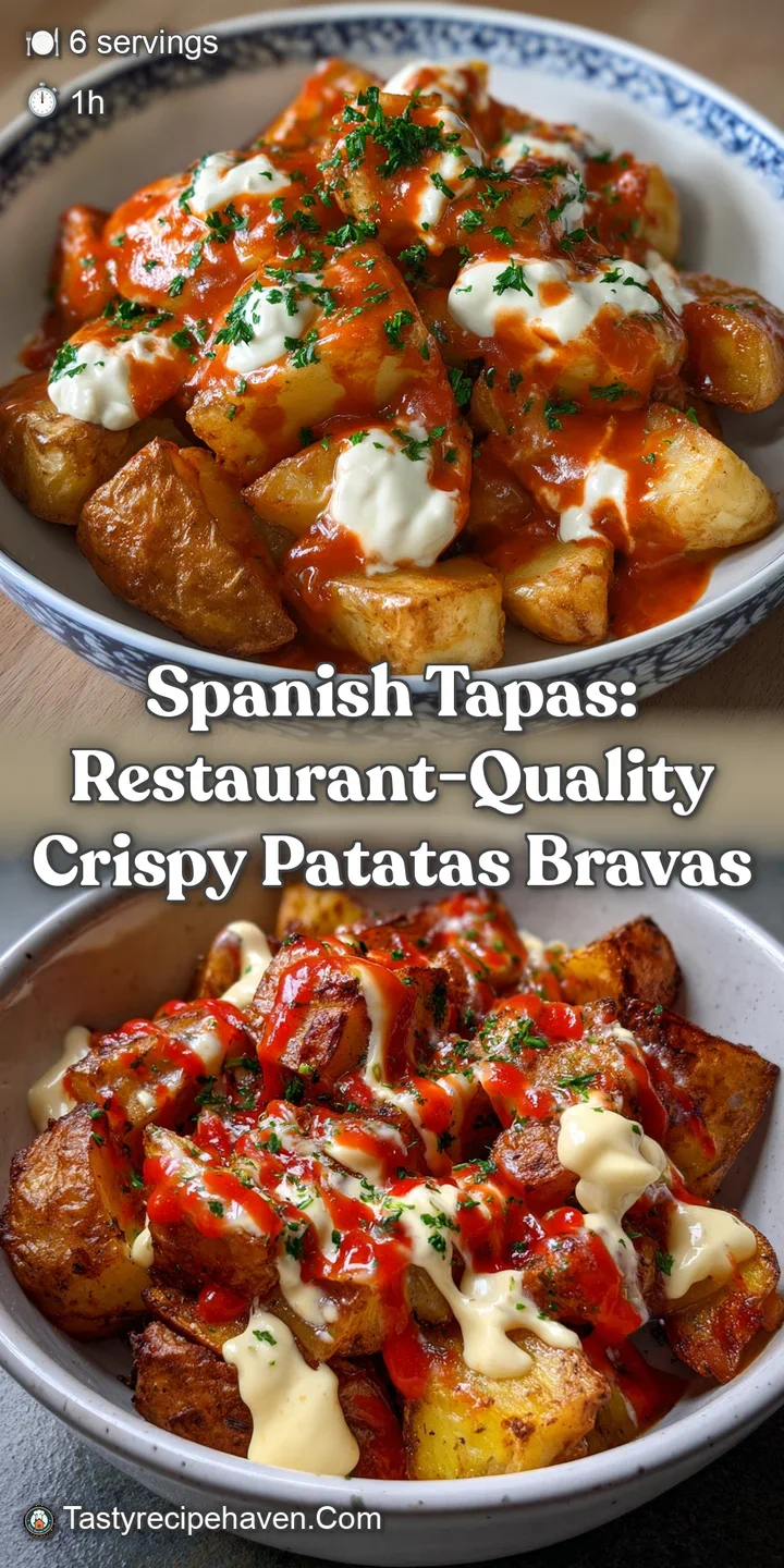 Spanish Tapas: Ultimate Crispy Patatas - Tasty Recipe Haven