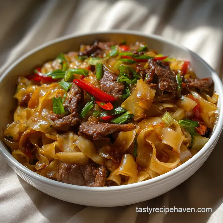 Chow Fun Beef Recipe: Achieve Authentic Wok - Tasty Recipe Haven